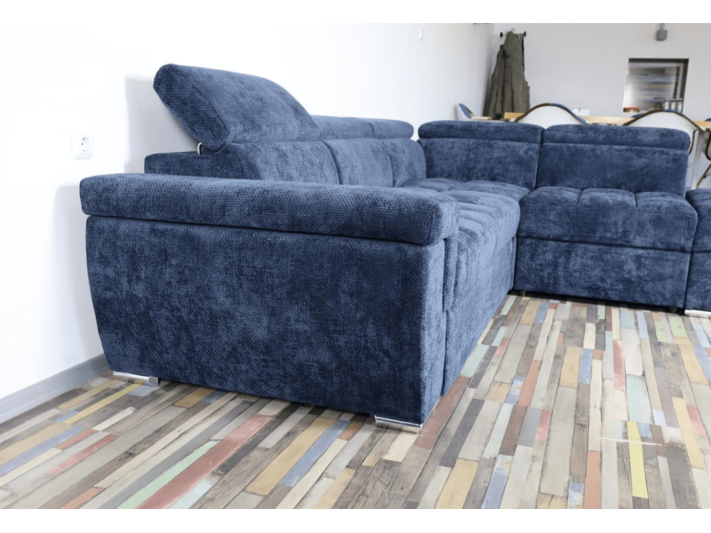 Ъглов диван Амалфи с подлакътник 1 - Топ Цени | Мебели Онлайн Orhideamebel.com